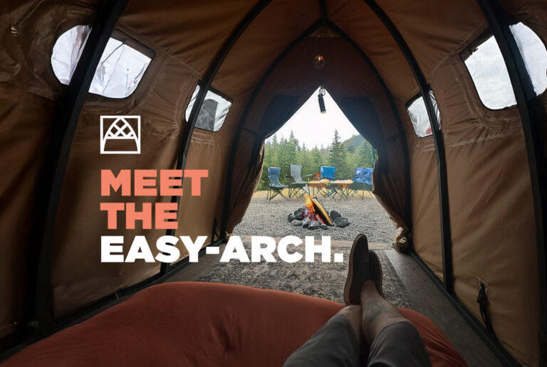 Meet the EASY-ARCH. - Arched Cabins